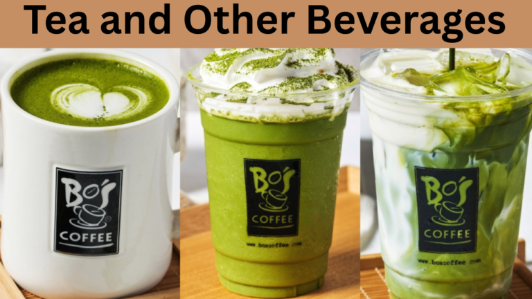 Bos Coffee Menu Guide to Dishes, Reviews, and Timings - phmenus.com